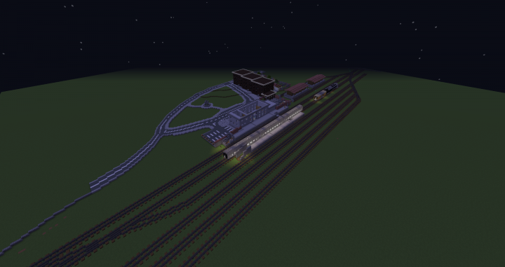Train Station Minecraft Map