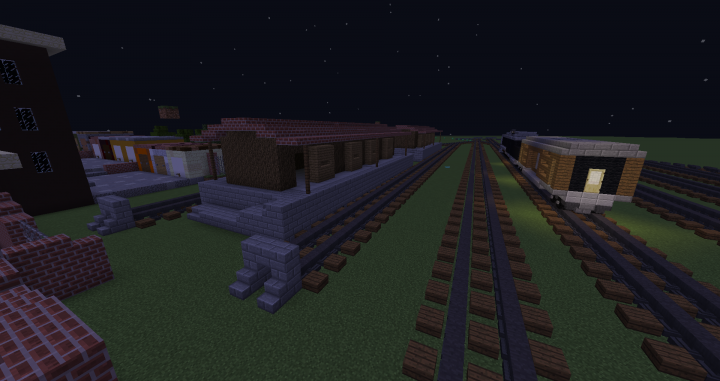 Train Station Minecraft Map