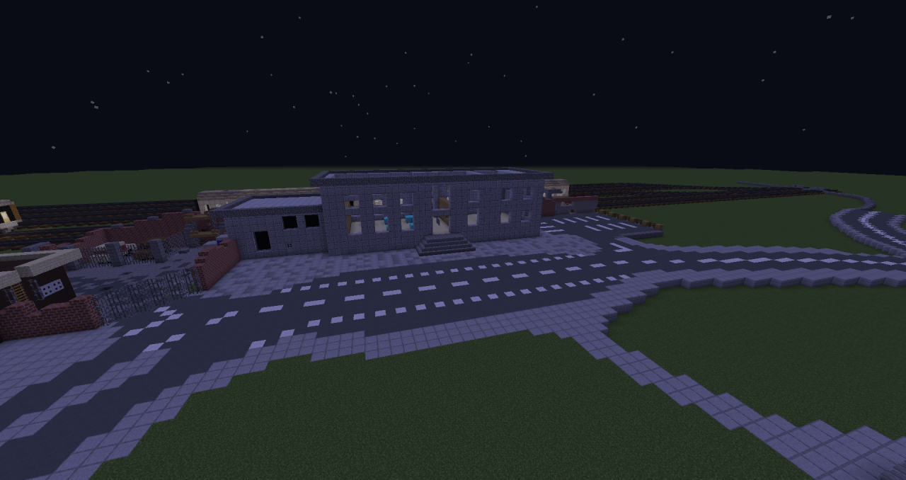 Train Station Minecraft Map