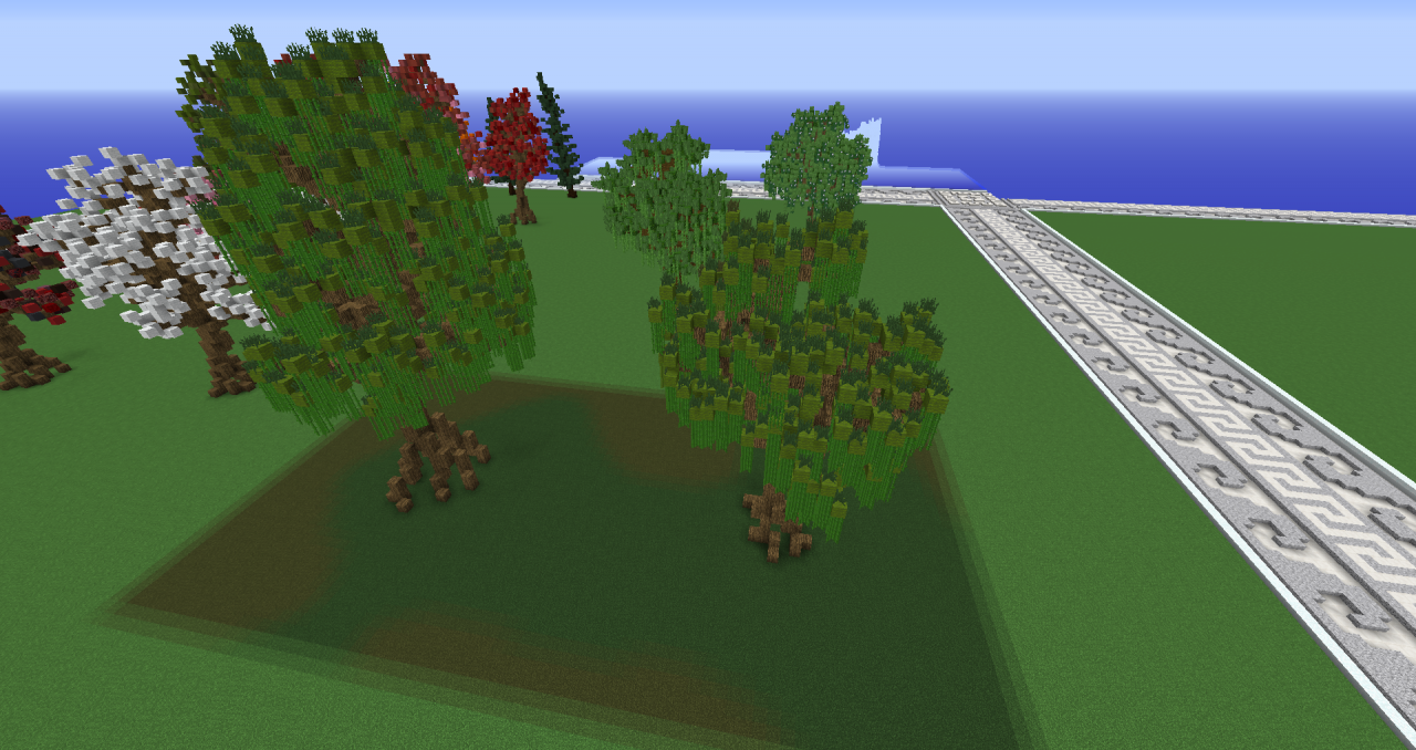 plant trees Minecraft Map