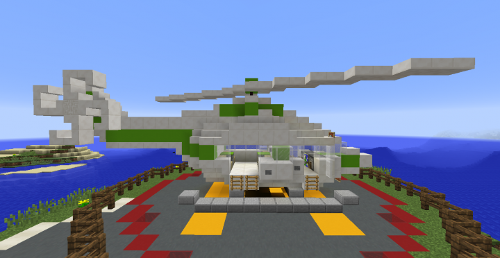 Private Helicopter Minecraft Map