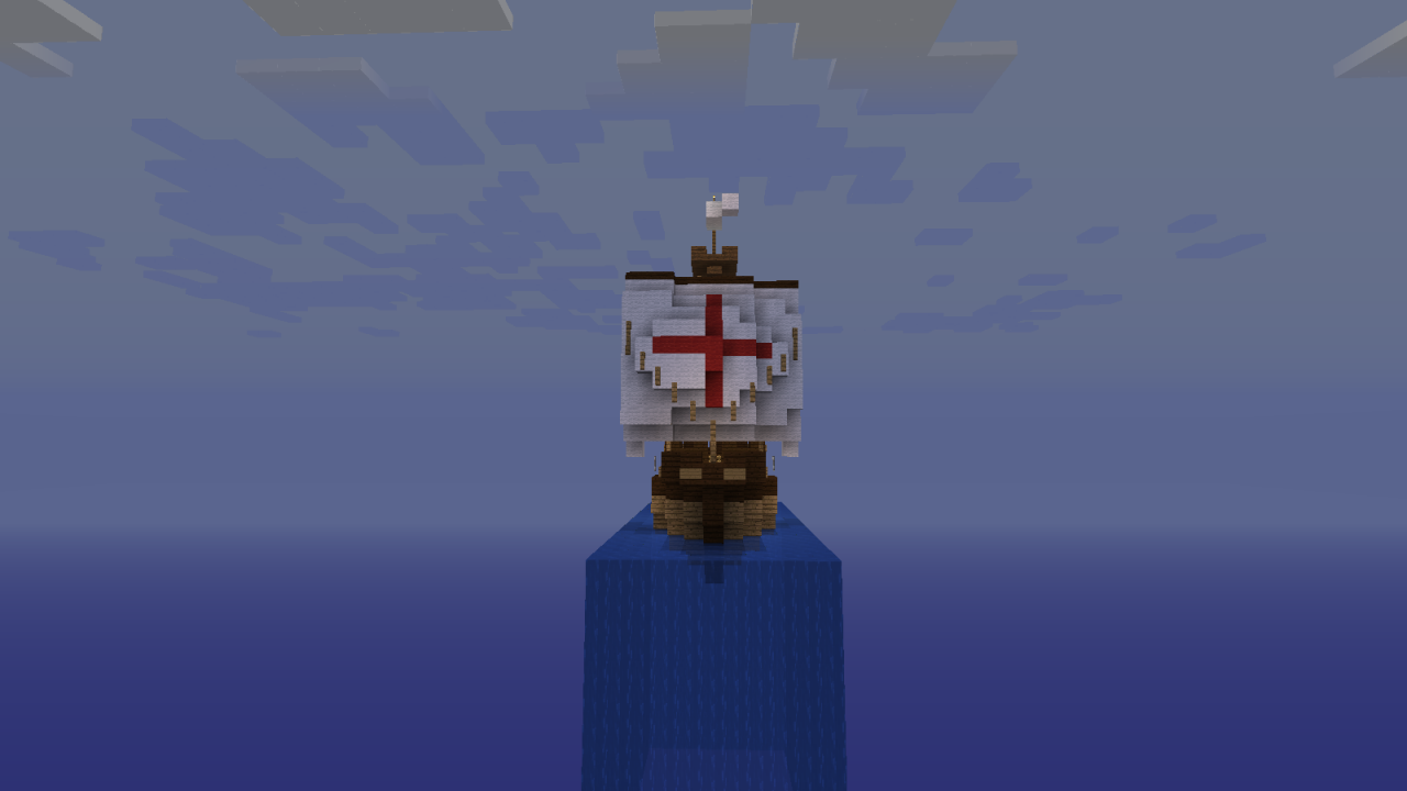 The ship of crusaders Minecraft Map
