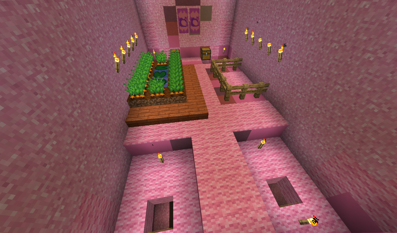 It's a Pig in the Desert! a pig house that is... Minecraft Map