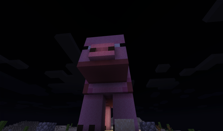 It's a Pig in the Desert! a pig house that is... Minecraft Map