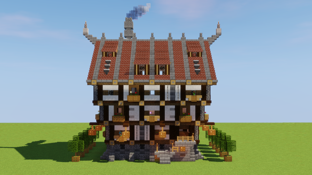 Large Medieval House Minecraft Map