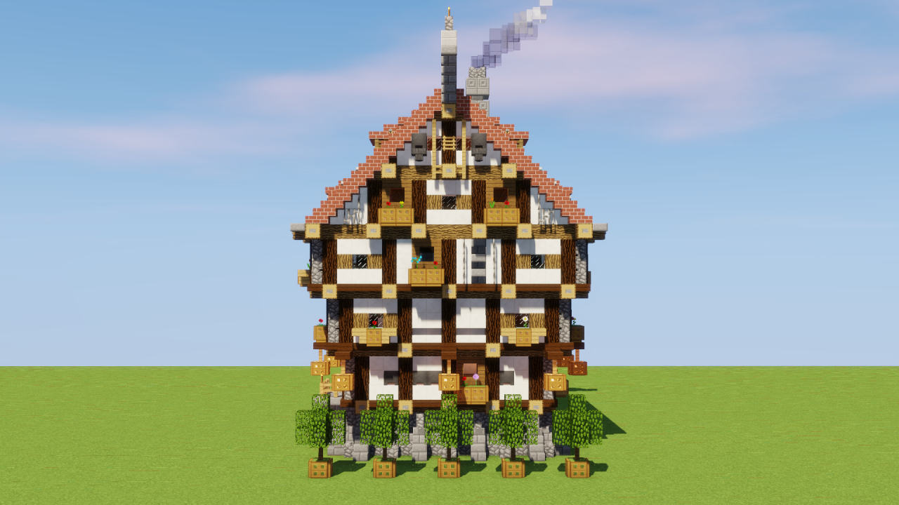 Large Medieval House Minecraft Map