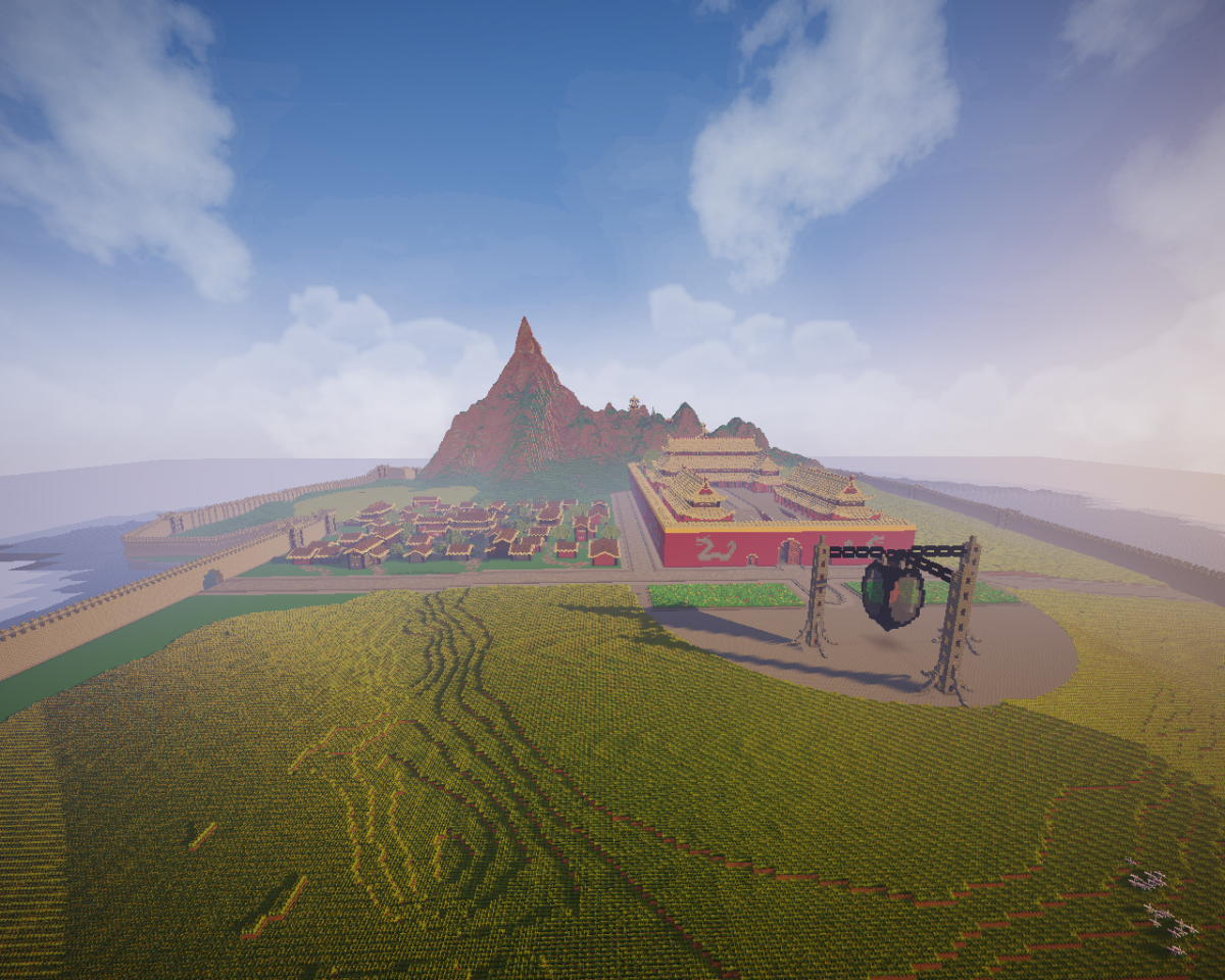 China empire island Minecraft Map