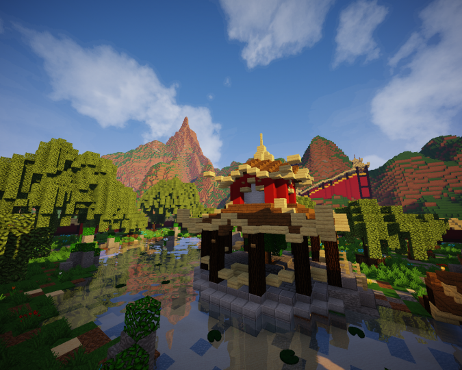 China empire island Minecraft Map