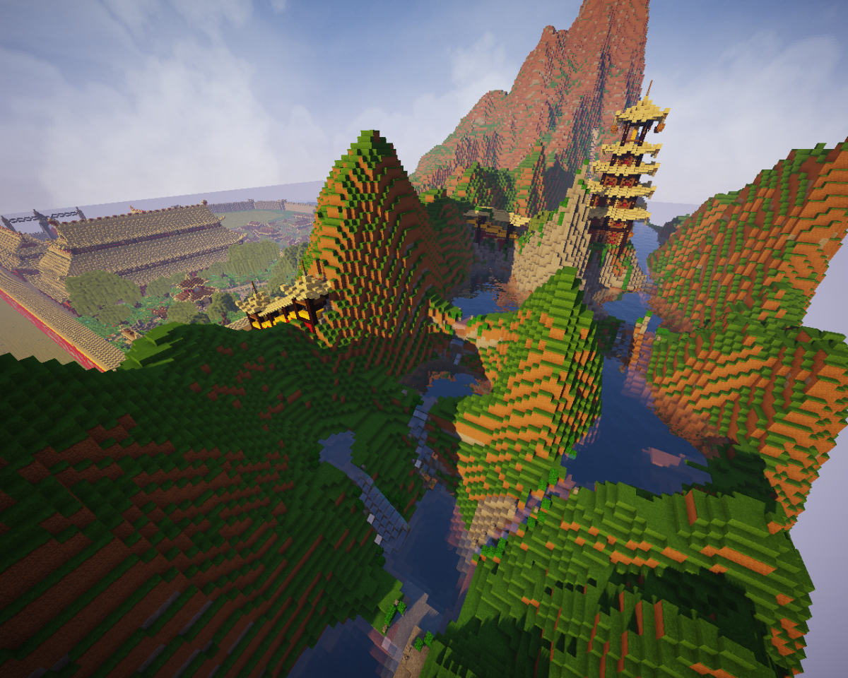 China empire island Minecraft Map