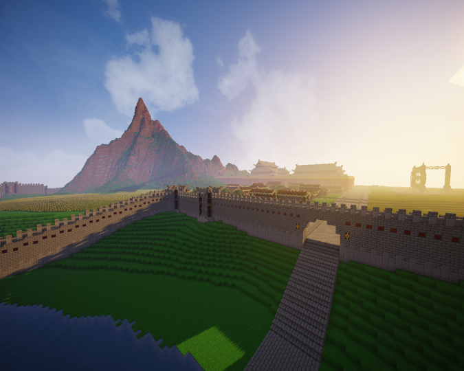 China empire island Minecraft Map