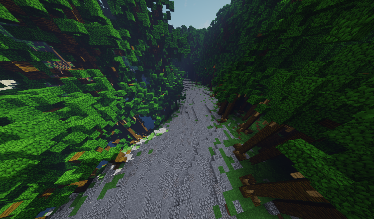 Minecraft Custom Terain (Download) Minecraft Map