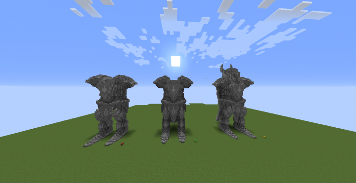 Guardian Statue by AdamsKg + Download Minecraft Map