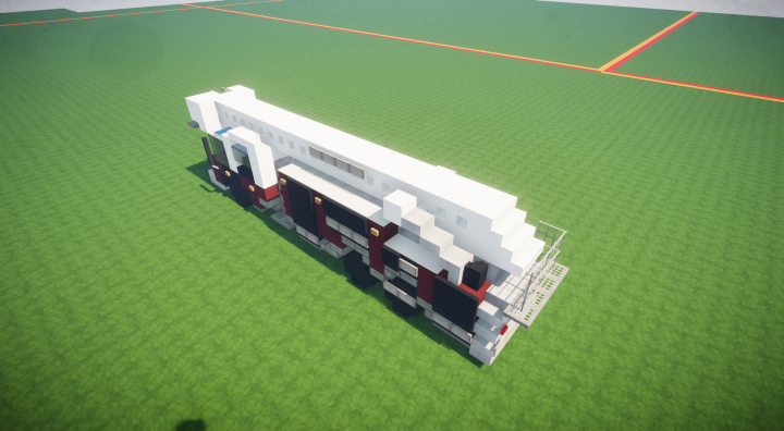 American Fire Truck (Ladder) Minecraft Map