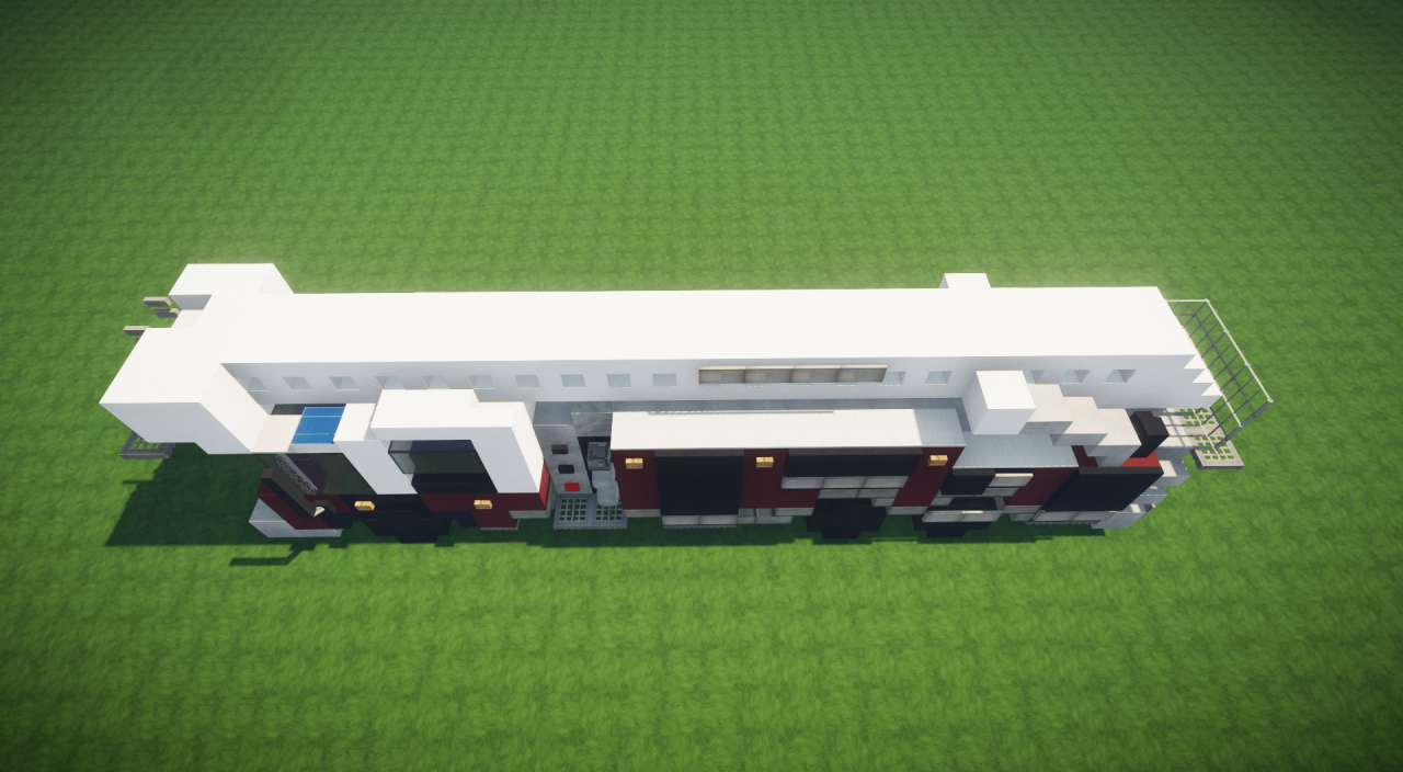 American Fire Truck (Ladder) Minecraft Map