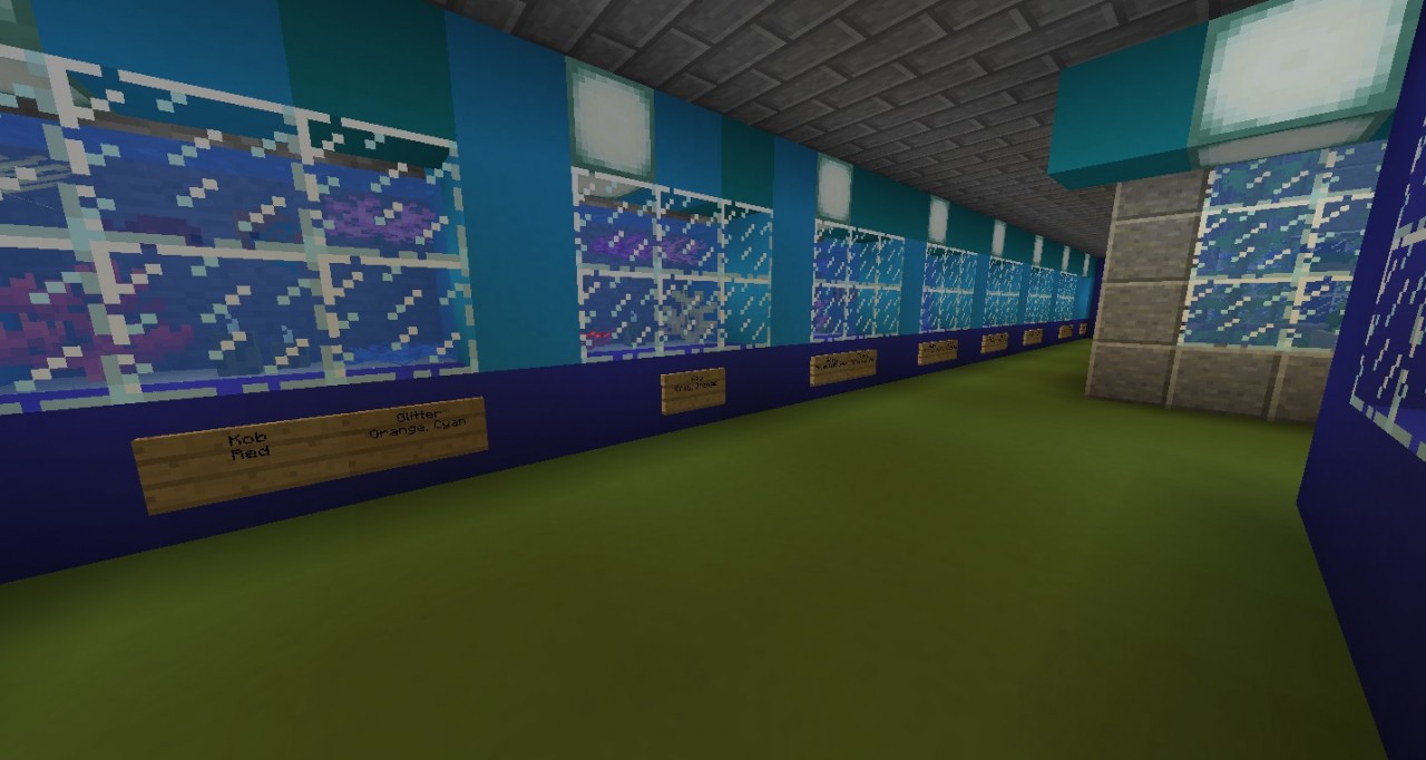 Aquarium Minecraft Map
