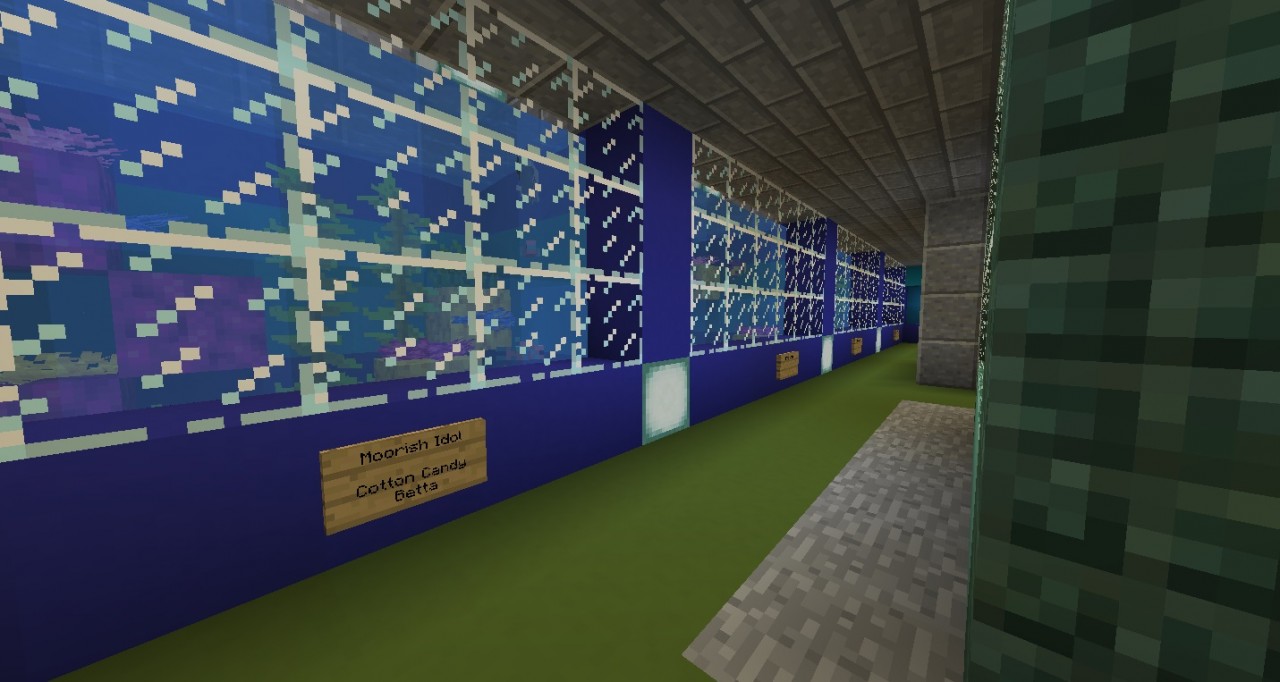 Aquarium Minecraft Map
