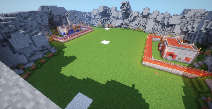 Red Vs Blue (Small Arena) Minecraft Map
