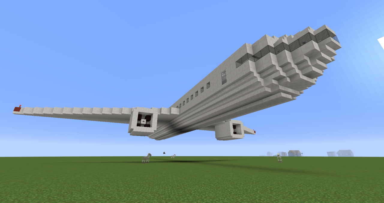 [Aircraft Contest 2019] Minebus C330 - Passenger Plane Minecraft Map