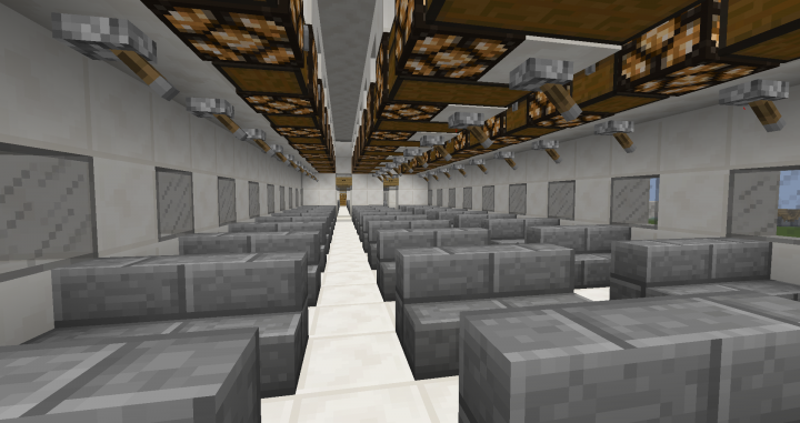 [Aircraft Contest 2019] Minebus C330 - Passenger Plane Minecraft Map