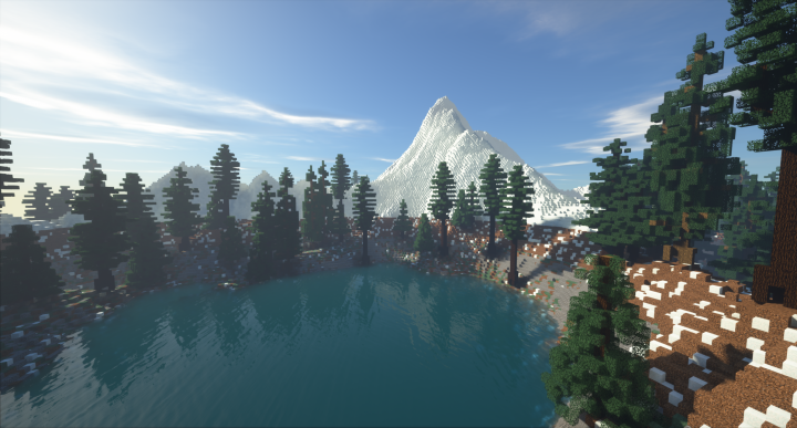 Rocky Alps [2k x 2k] Minecraft Map