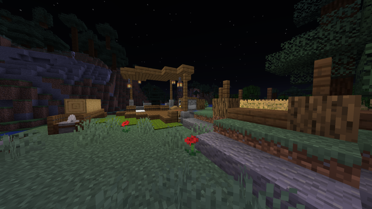 Survival made single player nomad base Minecraft Map