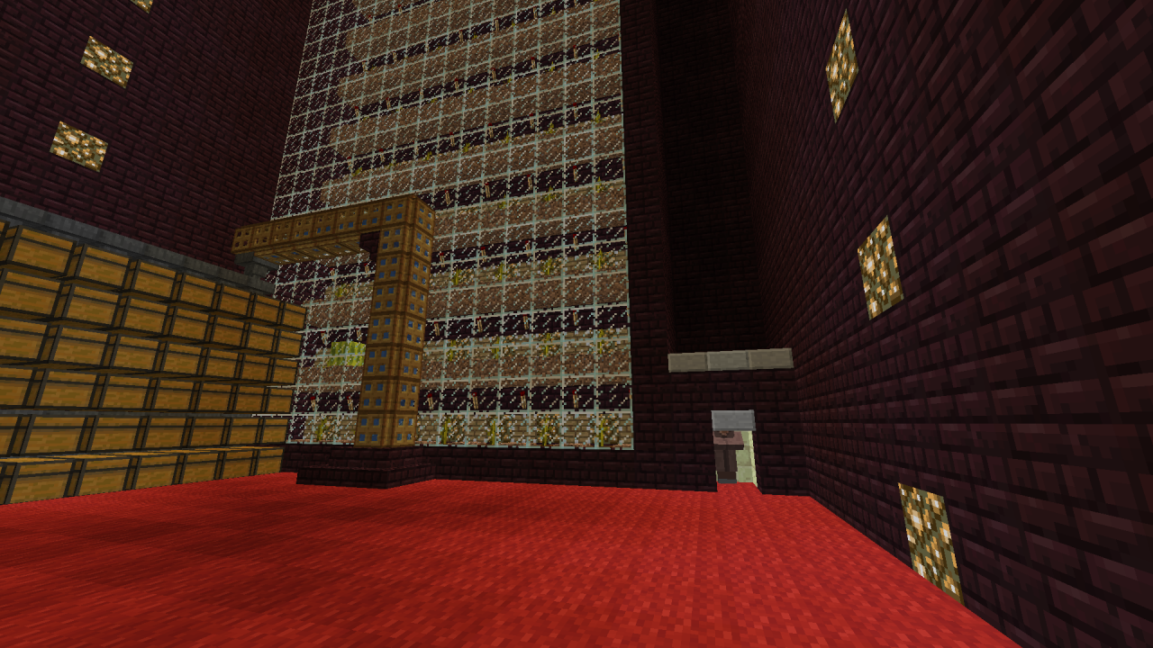 Nether Themed Pumpkin Base Minecraft Map