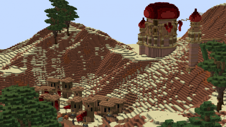 Desert City Minecraft Map