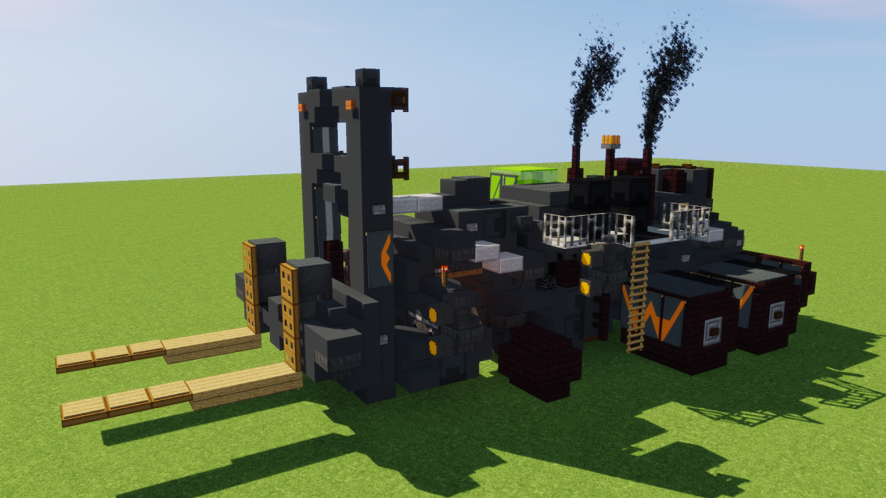 Heavy Duty Forklift Minecraft Map