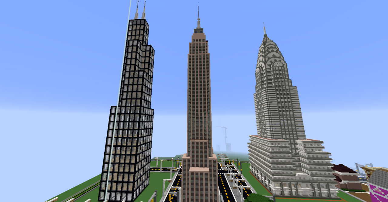 Empire State Building Minecraft Map