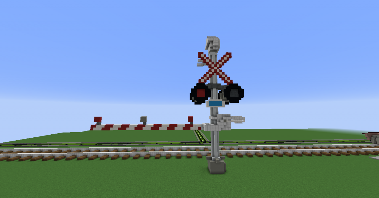 New Canadian Railroad Crossing Signal Minecraft Map