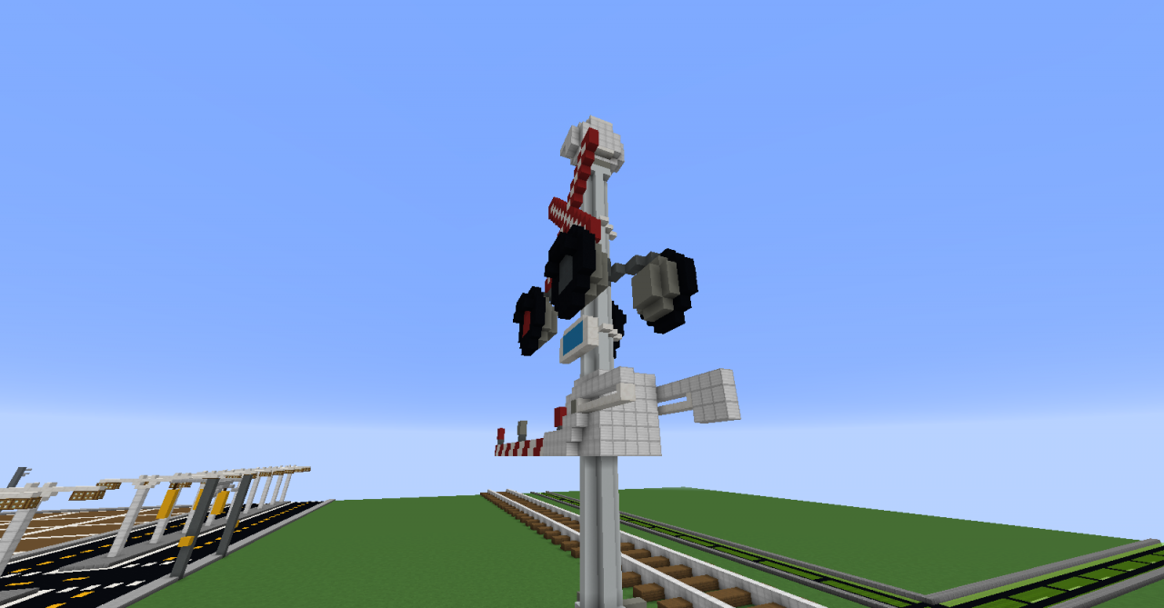New Canadian Railroad Crossing Signal Minecraft Map
