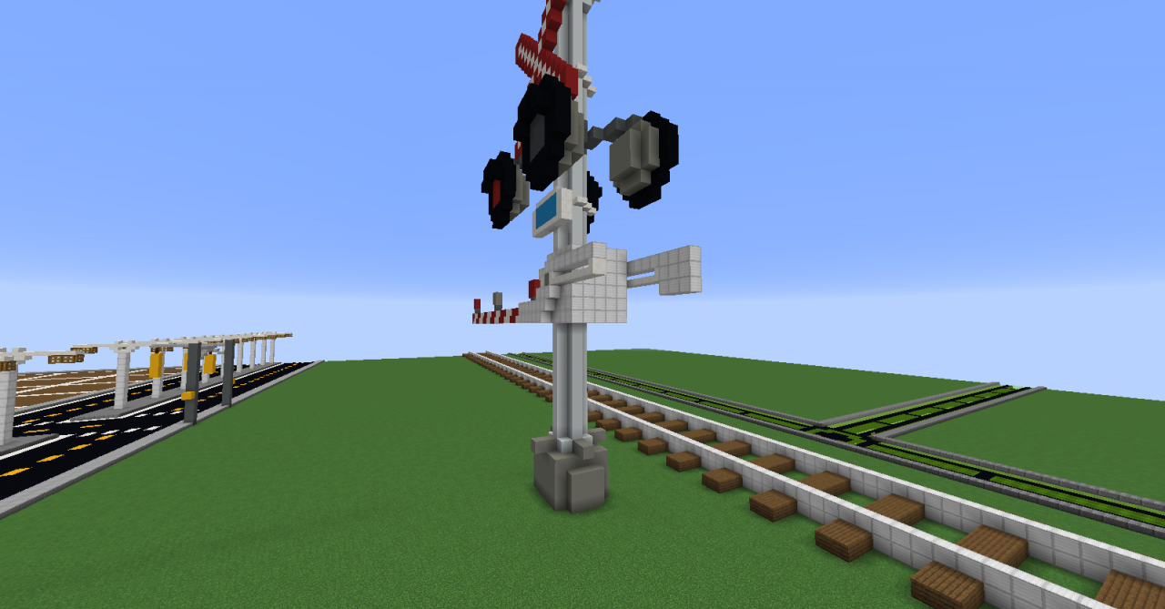 New Canadian Railroad Crossing Signal Minecraft Map