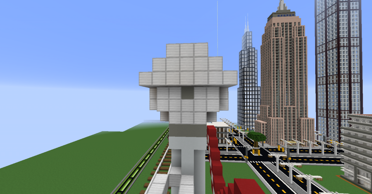 New Canadian Railroad Crossing Signal Minecraft Map