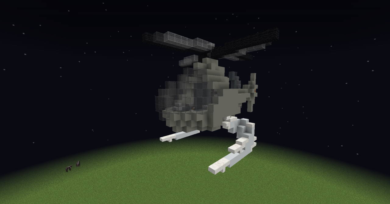 Aircraft contest: Helicopters WIP Minecraft Map