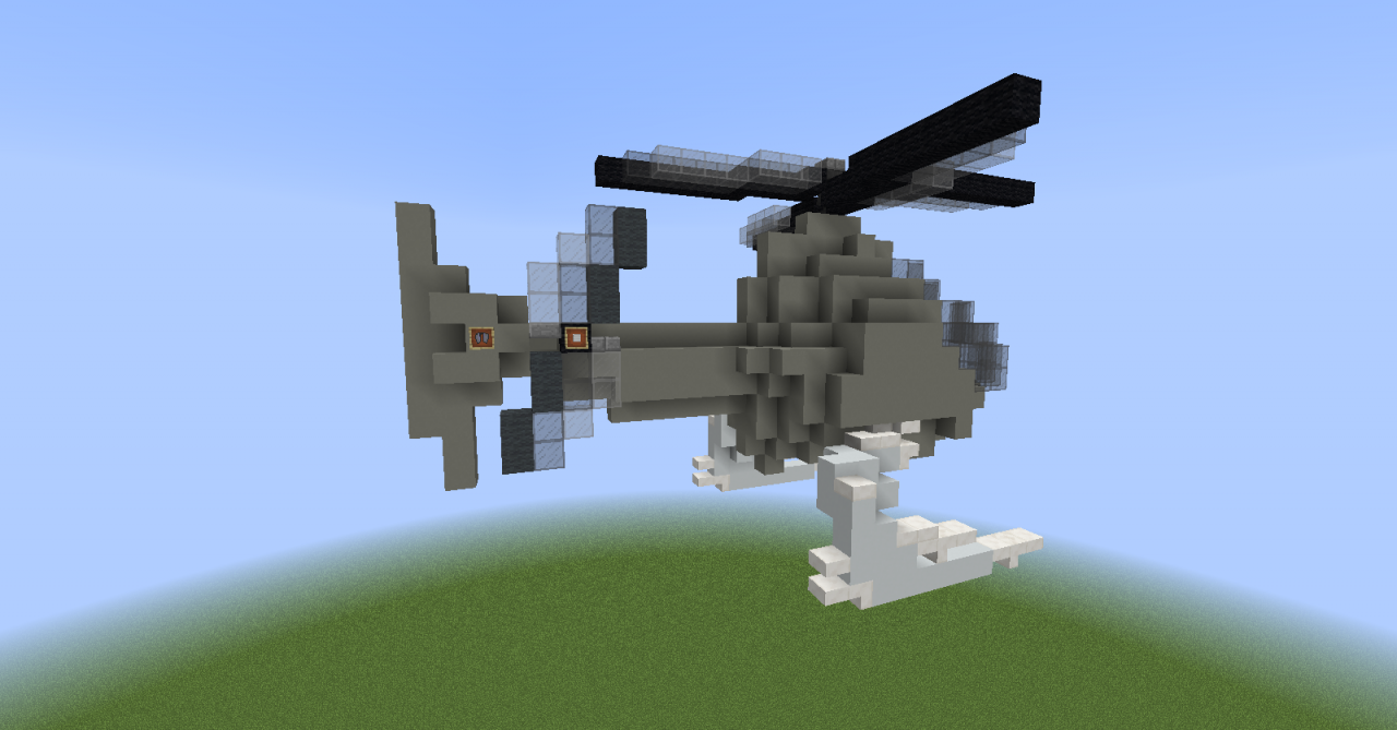 Aircraft contest: Helicopters WIP Minecraft Map