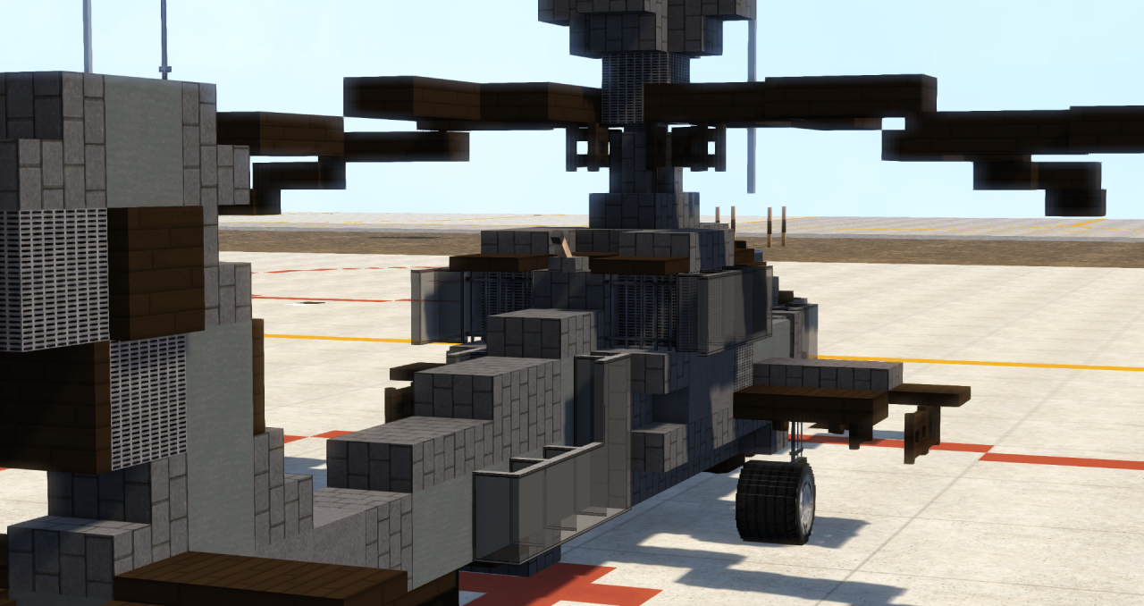AH-64D Longbow Minecraft Map