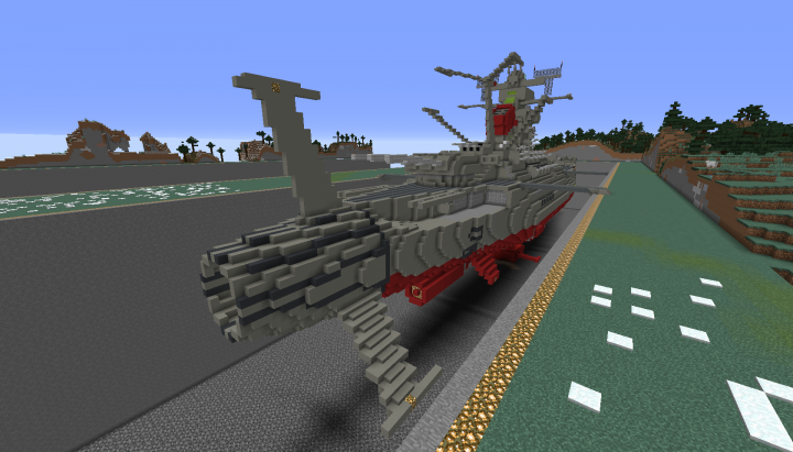 space battleship yamato : Yamato Minecraft Map