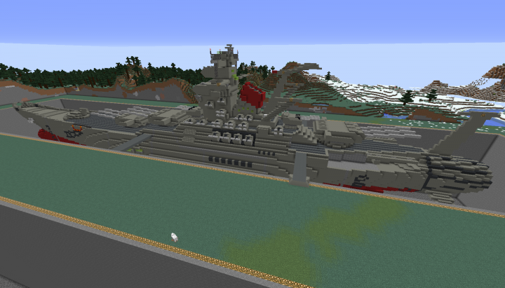 space battleship yamato : Yamato Minecraft Map