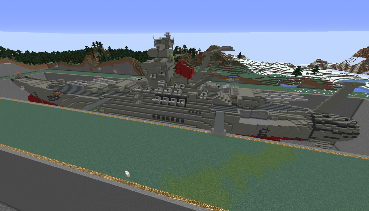 space battleship yamato : Yamato Minecraft Map