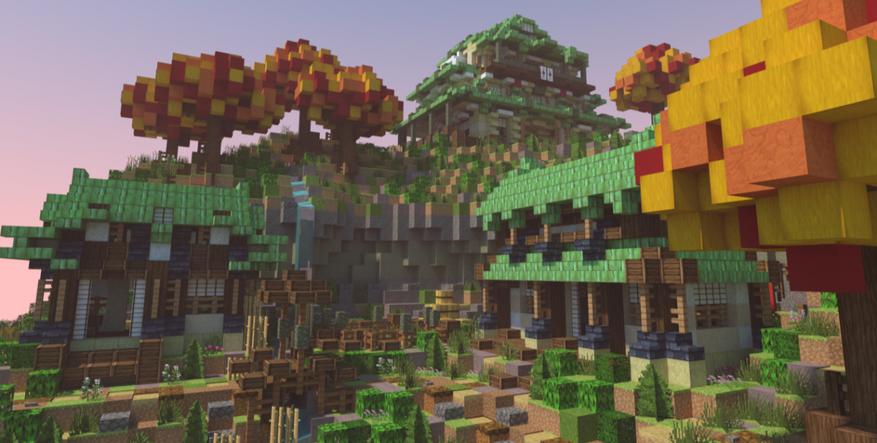 Crimson Tranquility - 真紅 静けさ Minecraft Map