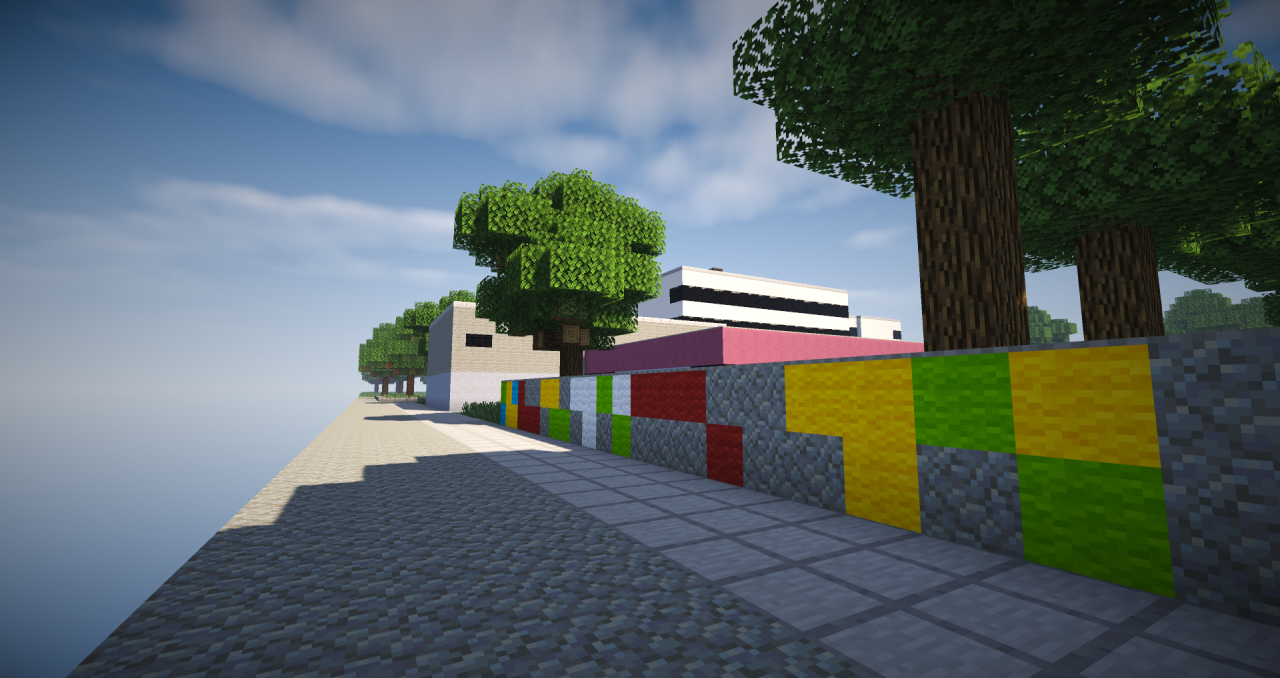 School Building Minecraft Map