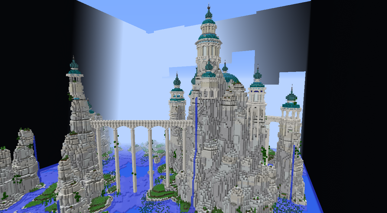 Soothing Cyans Minecraft Map