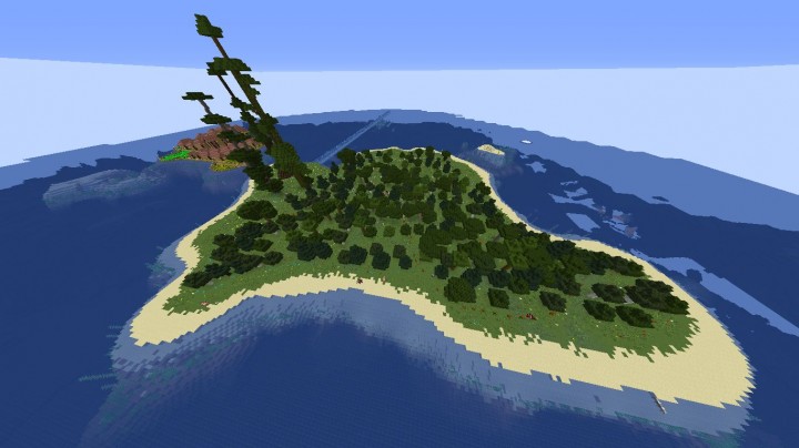 Custom Iland World minecraft vanilla aquatic 1.13.2 Minecraft Map