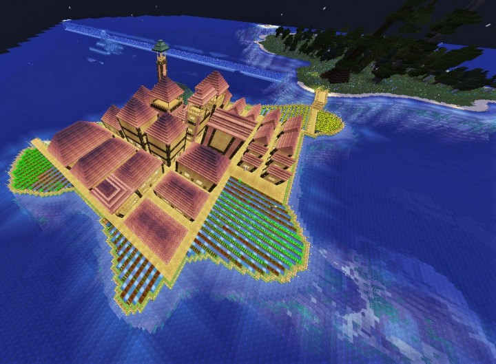 Custom Iland World minecraft vanilla aquatic 1.13.2 Minecraft Map