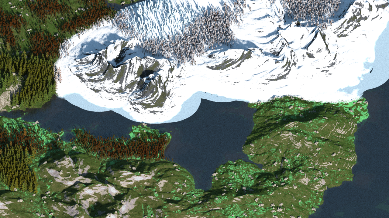 Aglon ,5000x5000 multibiome map Minecraft Map