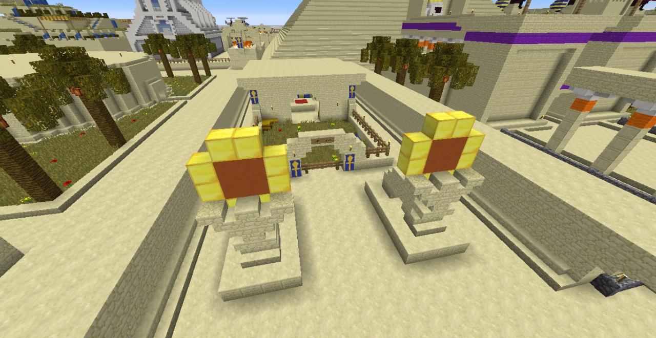 Pyramid Temple of Ra Minecraft Map