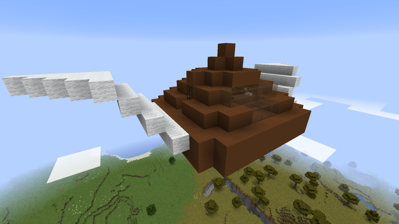 Flying Poop Minecraft Map
