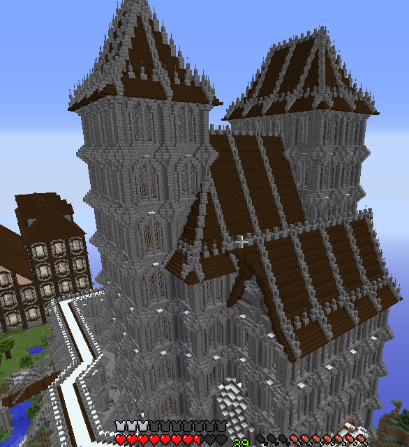 Large Medieval Castle Minecraft Map