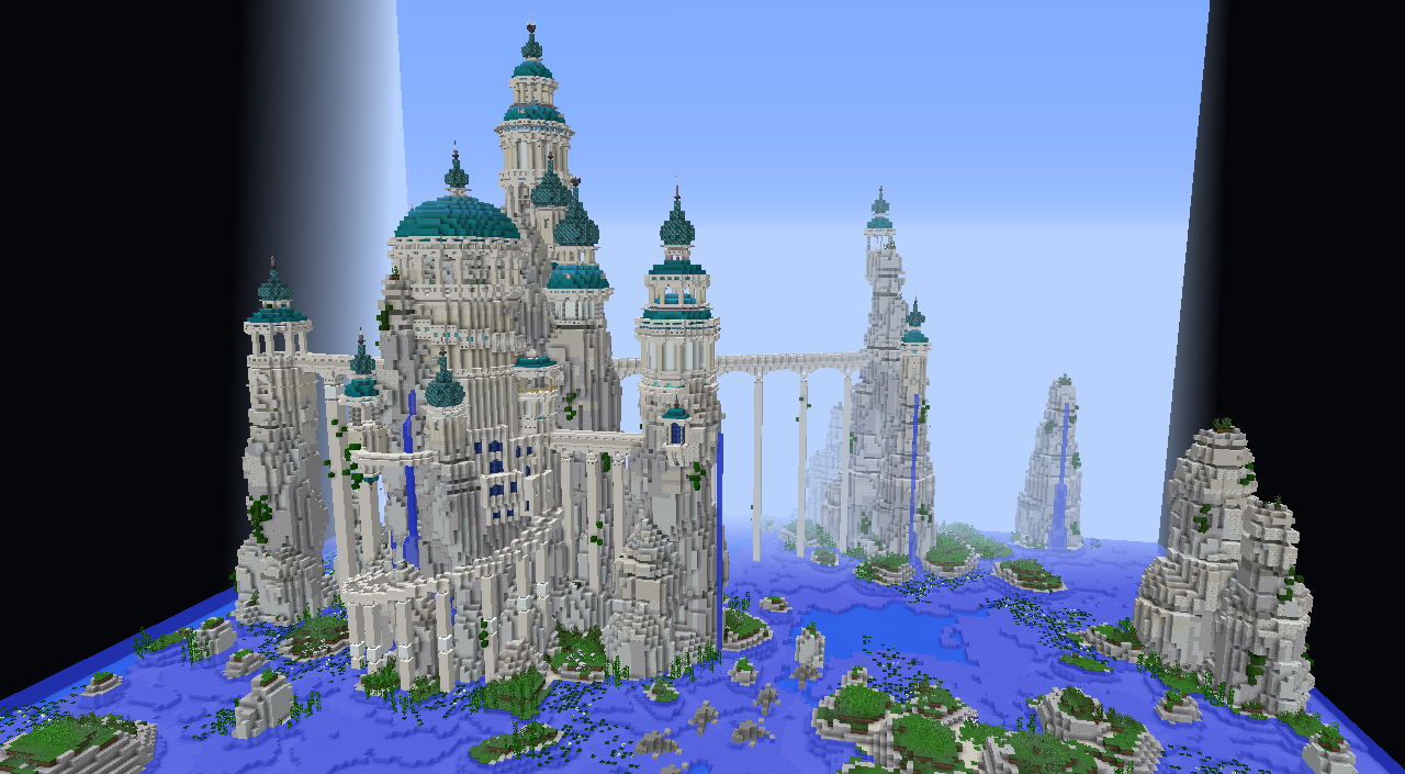 Soothing Cyans Minecraft Map