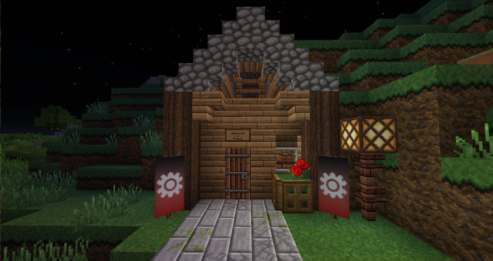 "Witchcraft & Potions" Store Minecraft Map